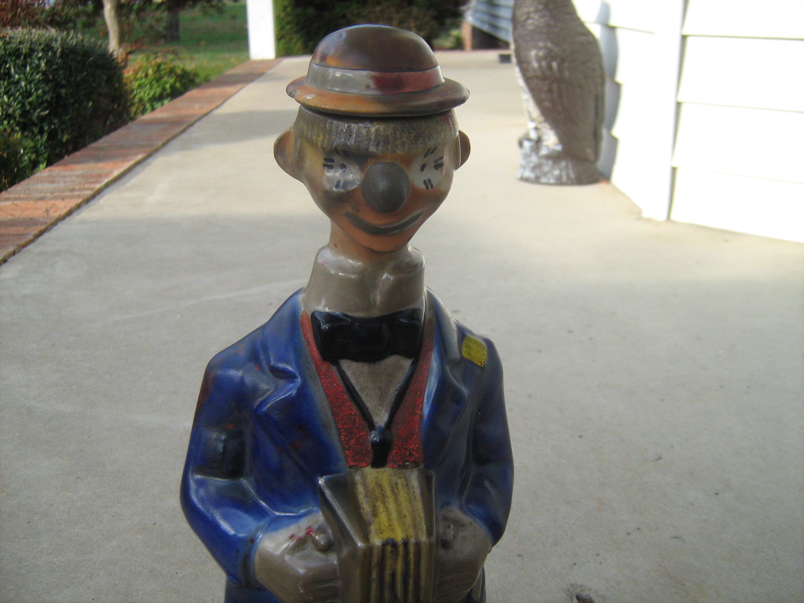 1971 Empty Ezra Brooks Heritage China Clown Whiskey Decanter - Etsy