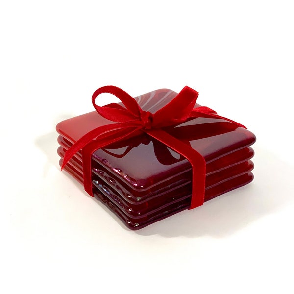 Fused Glass Coasters - Etsy