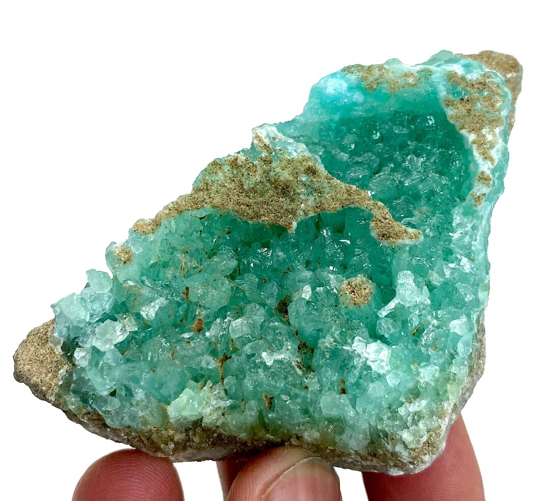160 Gram Unique Color High Quality Sparkly ARAGONITE Crystal Specimen ...