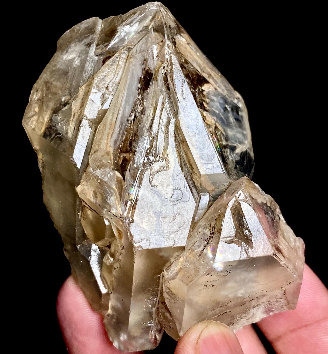 135 Gram Unique Window QUARTZ Crystal Specimen From Pakistan ... Size ...