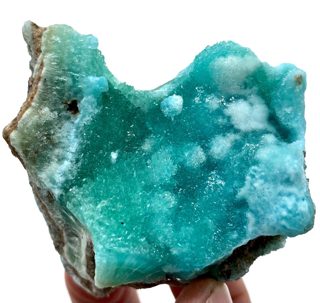 125 Gram Unique Rare Shining Cluster SMITHSONITE Crystal Specimen From ...