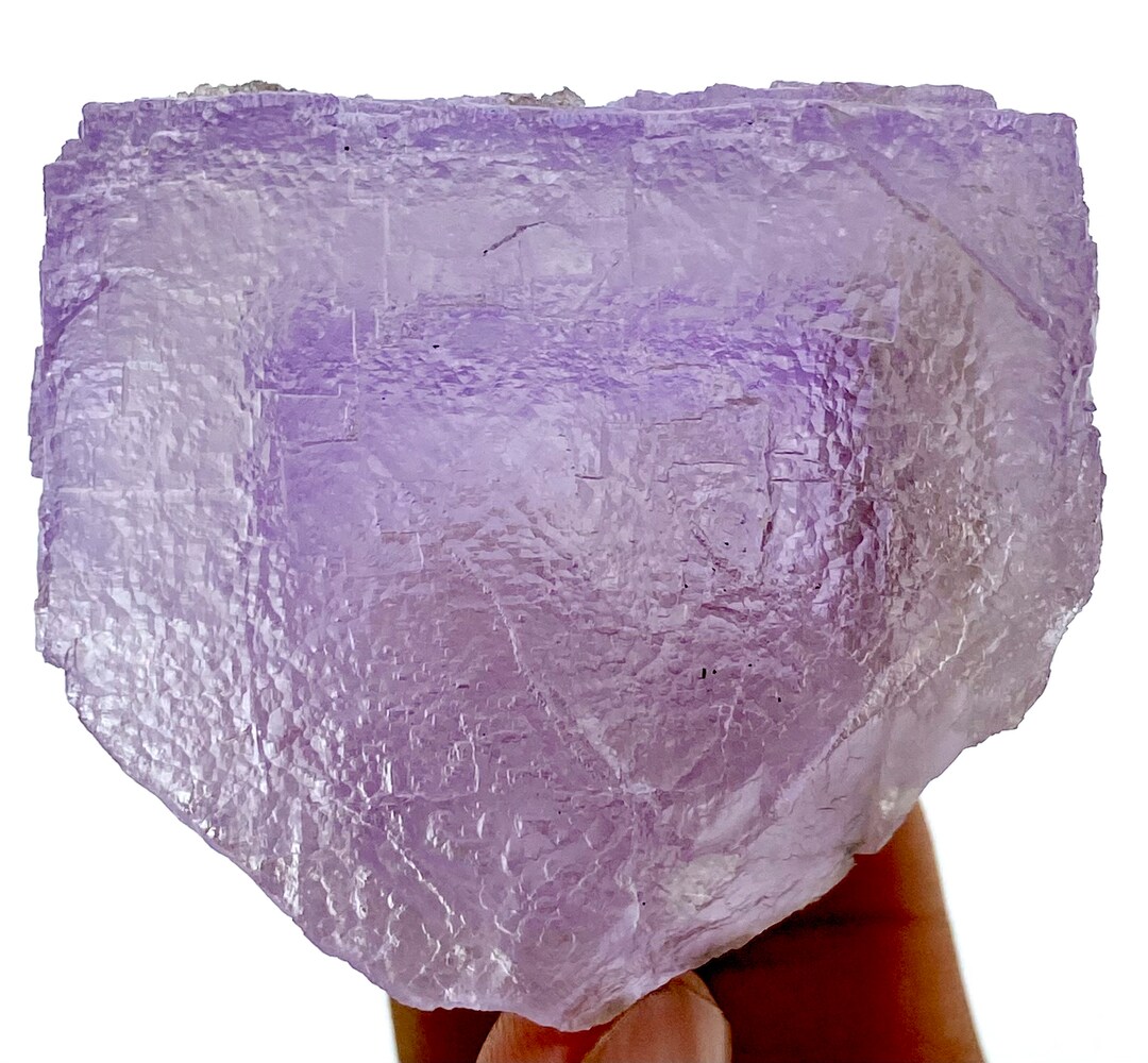 181 Gram Beautiful Onion Purple Line Phantom Cubic FLUORITE Specimen ...