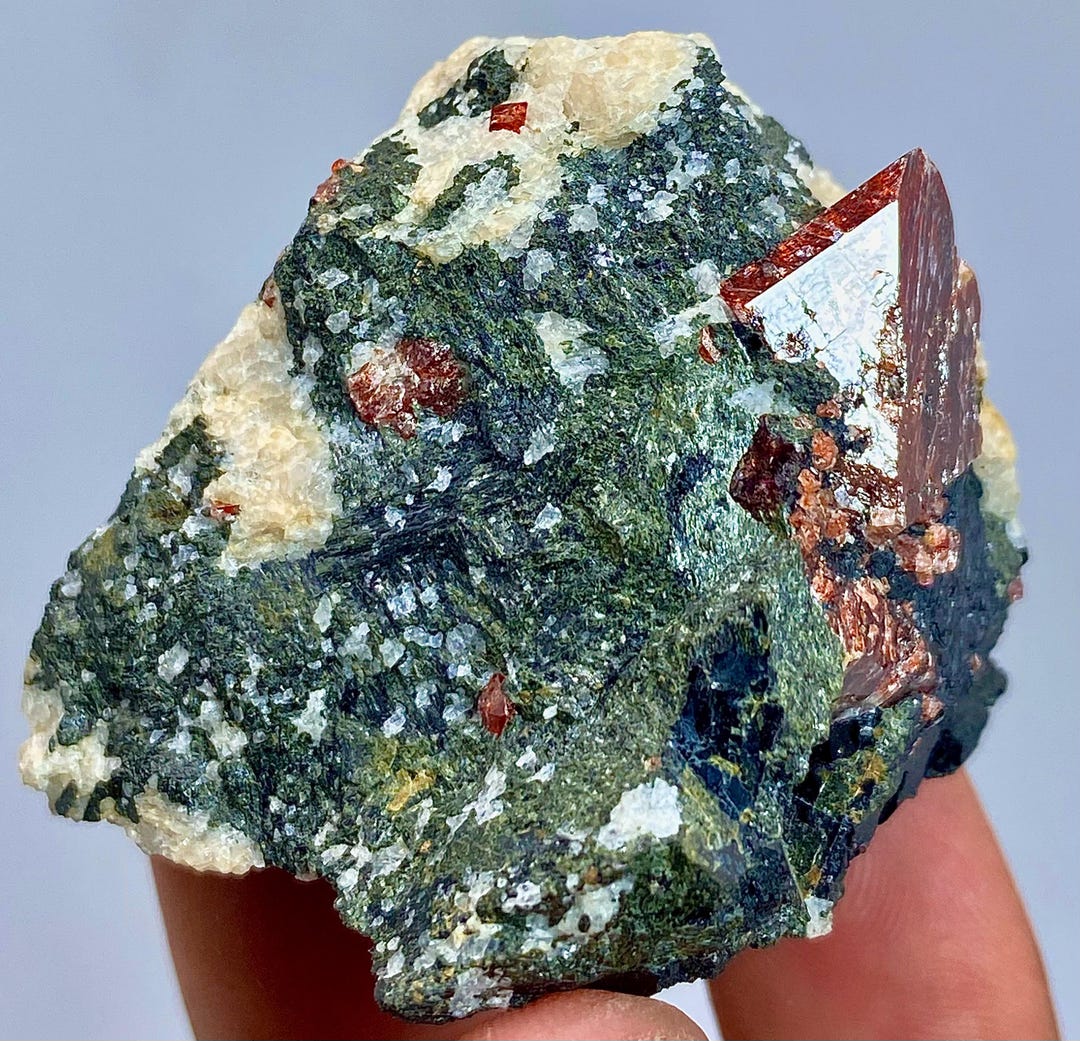 441 Carat Unique Rare ZIRCON Crystal on Matrix From Pakistan ..size ...