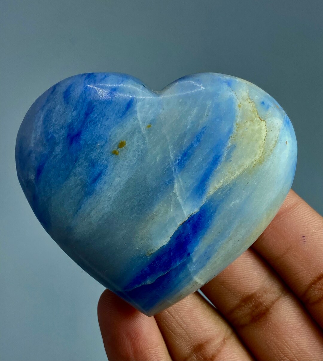 116 Gram Beautiful LAPIS LAZULI HEART From Afghanistan ..size - Etsy
