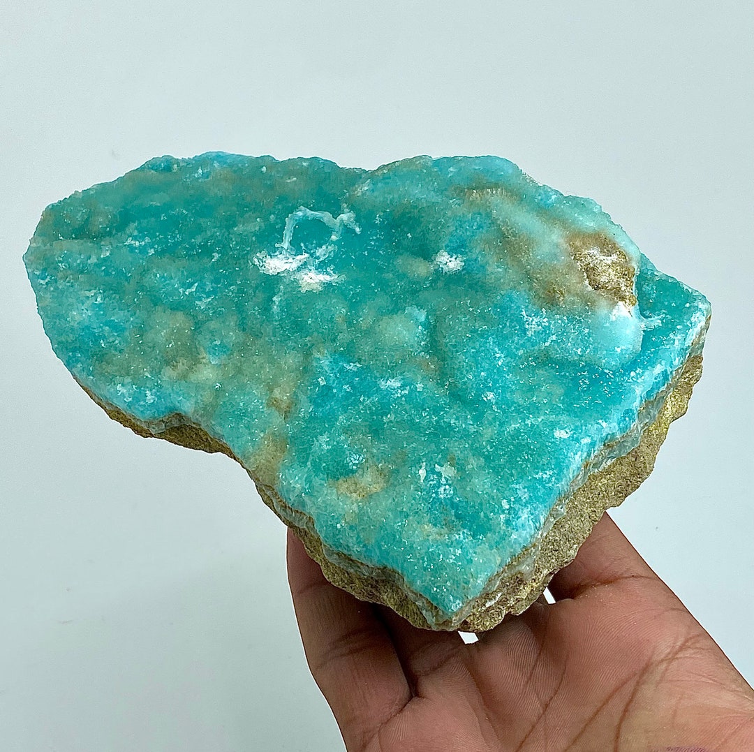 924 Gram Beautiful DARK BLUE Natural ARAGONITE Crystal - Etsy