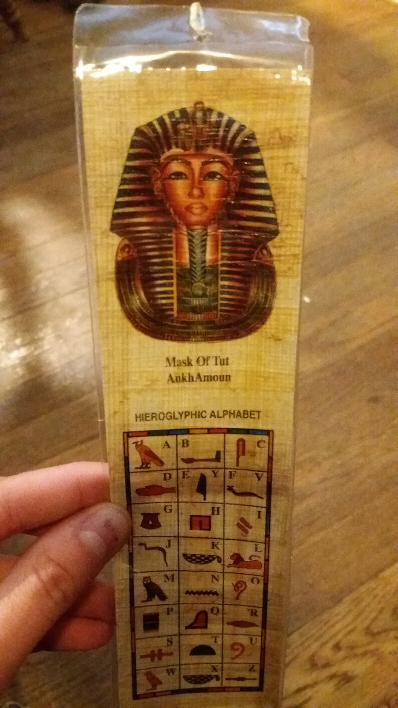 Papyrus Bookmarks From Egypt - Etsy