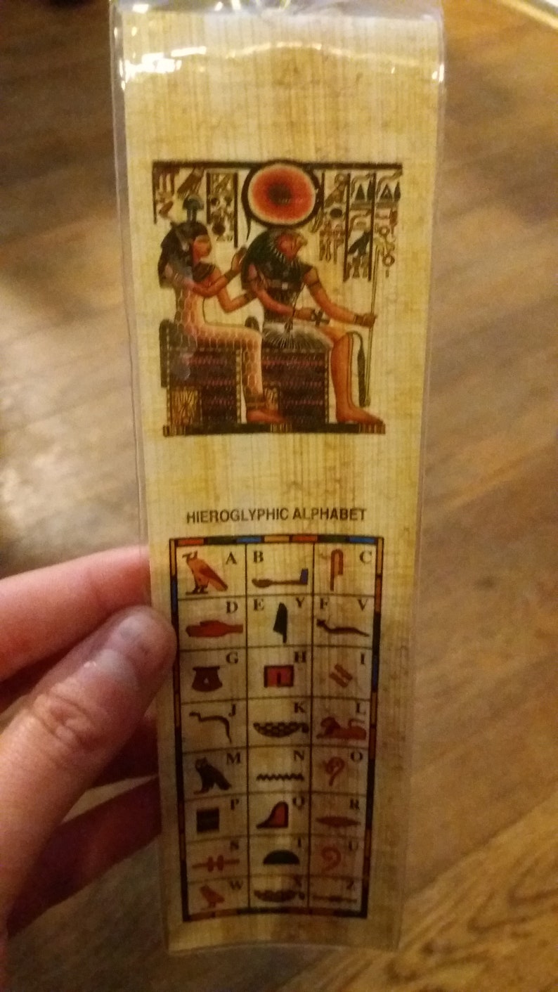 Papyrus Bookmarks From Egypt - Etsy