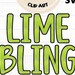 Lime Bling Tufted Letters PNG With Diamonds, Quilted Font SVG, Clipart ...