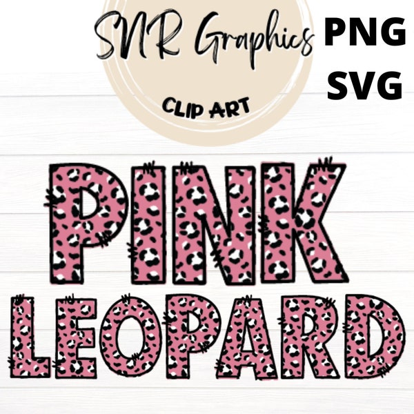 Pink Leopard Print - Etsy