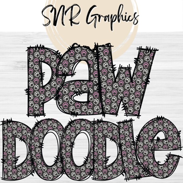 Animal Print Letters - Etsy