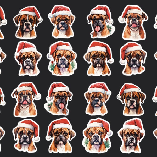 Boxer Sticker - Etsy