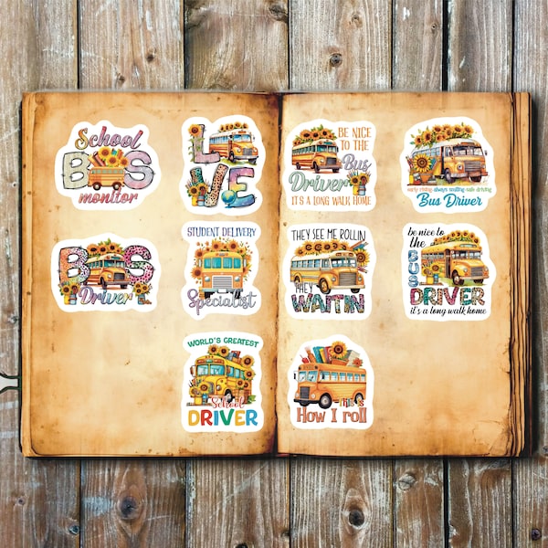 School Bus Decal - Etsy