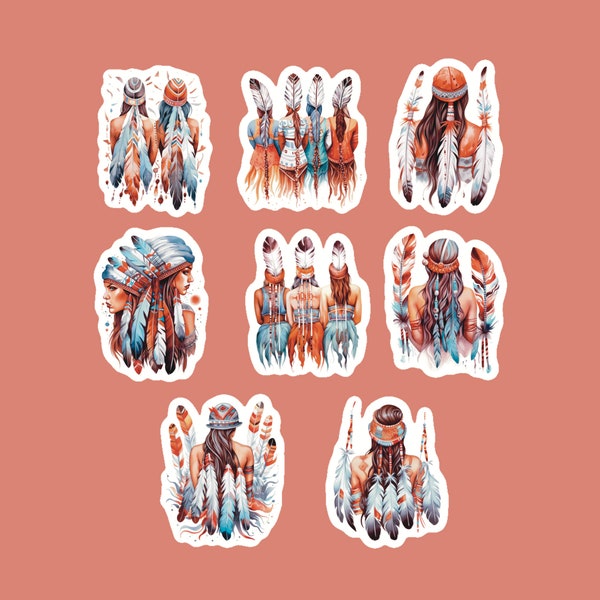 Native American Decal - Etsy