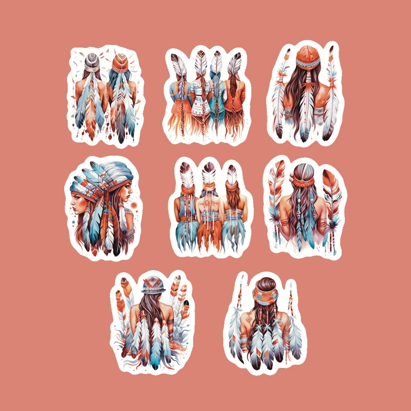 Native American Decal - Etsy