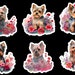 Baby Wolves Stickers, Set of 24 Stickers, Sticker, Journal Sticker, Die ...