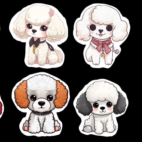 Poodle Magnet - Etsy