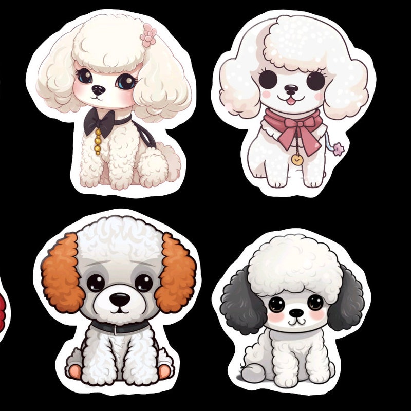 Poodle Magnet - Etsy