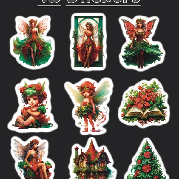 Fairy Sticker - Etsy