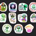 Alien Sayings Stickers, Set of 22 Stickers, Journal Sticker, Die Cut ...