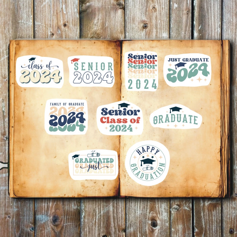 Graduation Stickers - Etsy