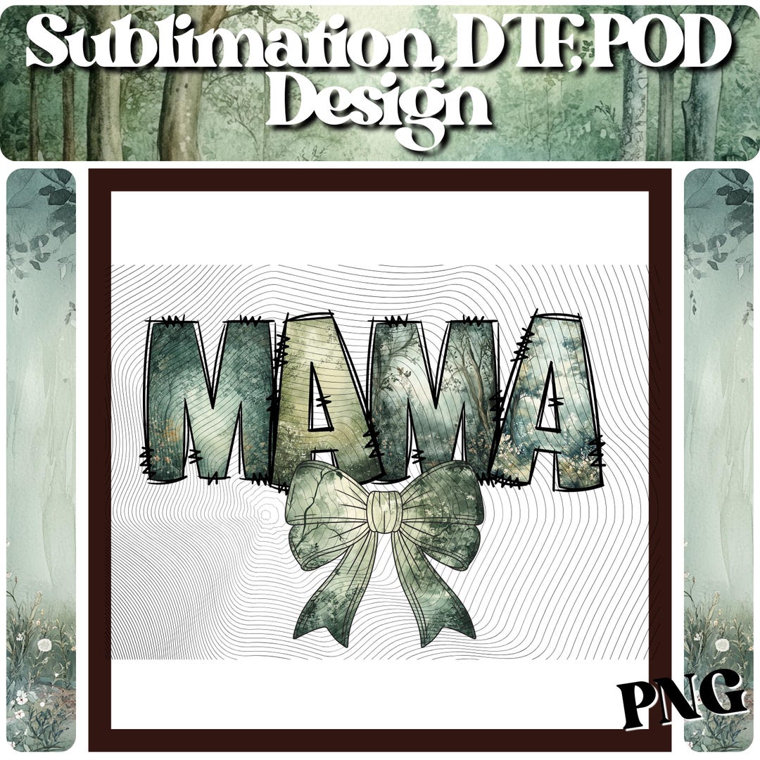 MAMA Doodle Letters Png With Doodle Outline, Mom Clipart Alphabet Font ...