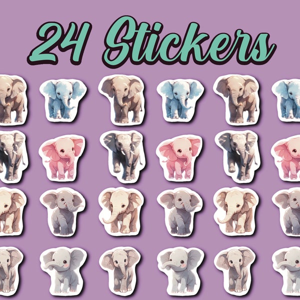 Anime Elephants - Etsy