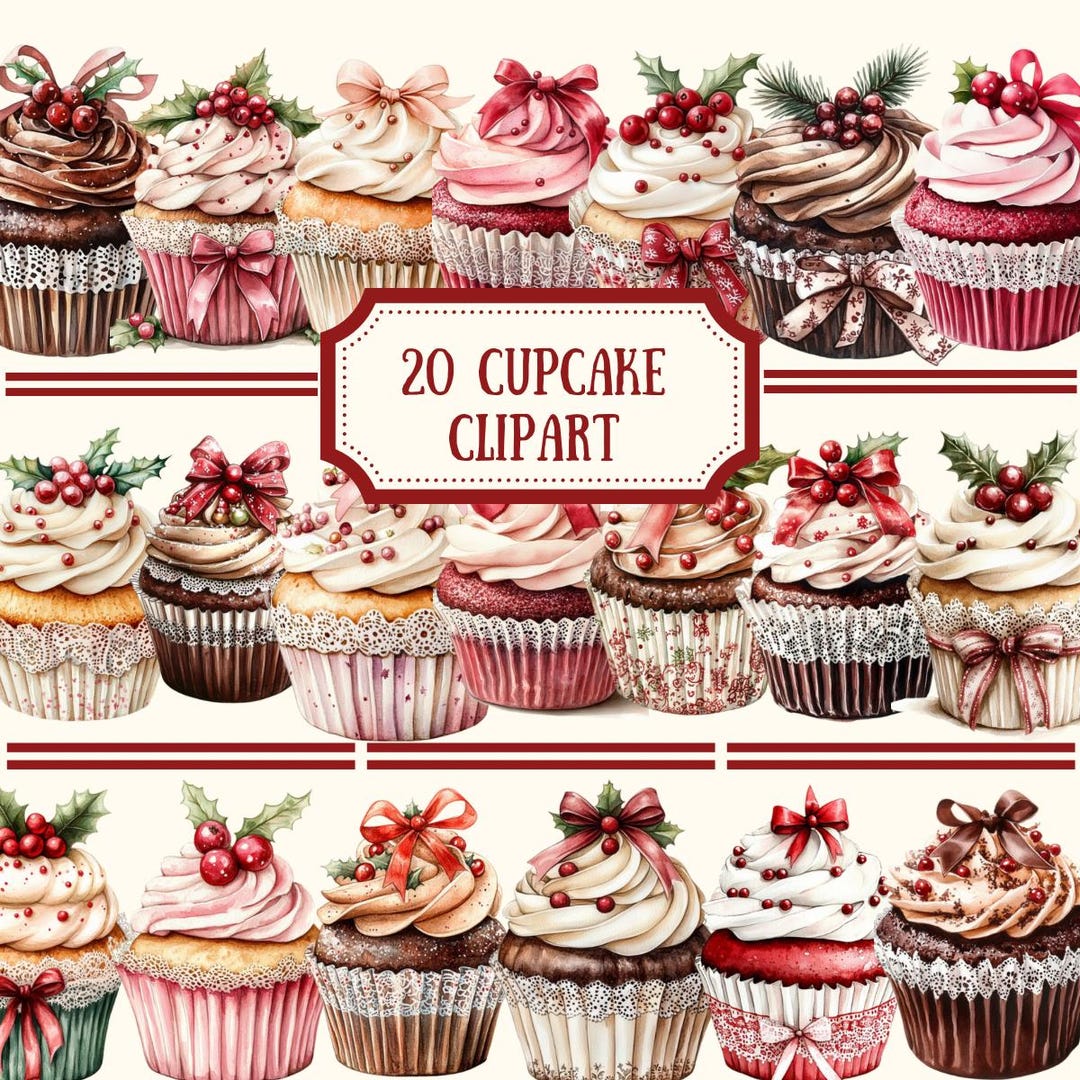 20 PNG Christmas Clipart | Cute Christmas Ornaments | Digital Download ...