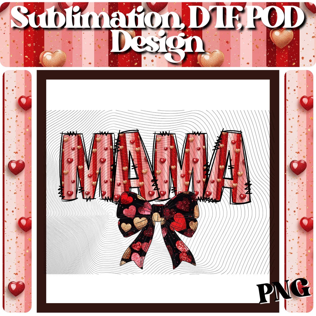 MAMA Doodle Letters Png With Doodle Outline, Mom Clipart Alphabet Font ...