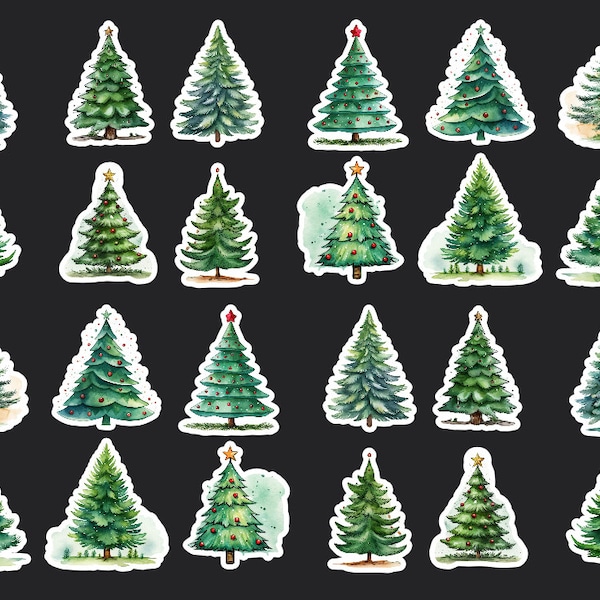 Tree Stickers - Etsy