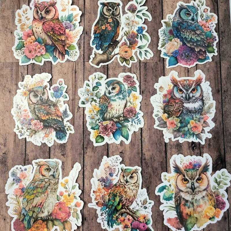 Owl Magnets - Etsy