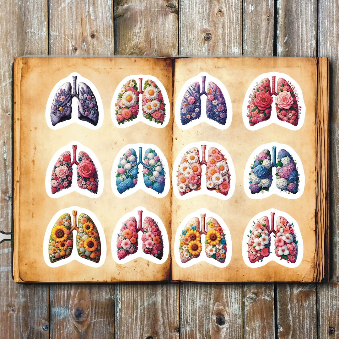 Breath of Fresh Air Stickers, Set of 24 Stickers, Sunflowers, Sunflower ...