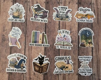Large Stack of Books Die Cut Sticker - Etsy