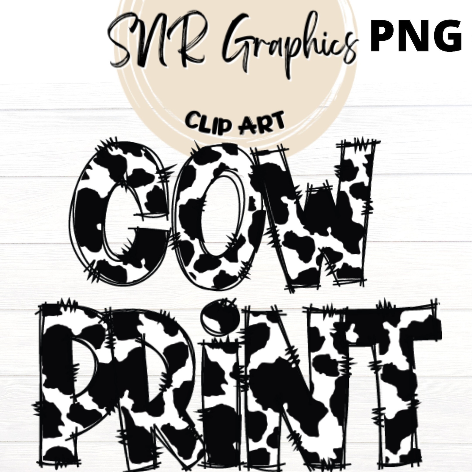 Cow Print Doodle Letters & Number PNG Farm Sketch Font - Etsy