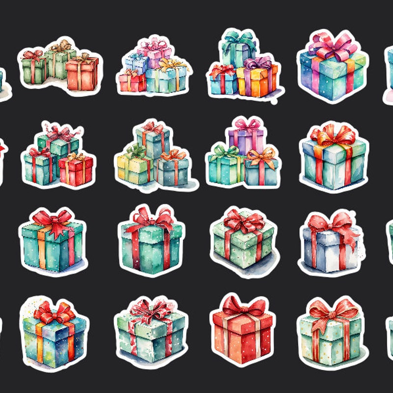 Christmas Gift Stickers - 60+ Gift Ideas for 2025