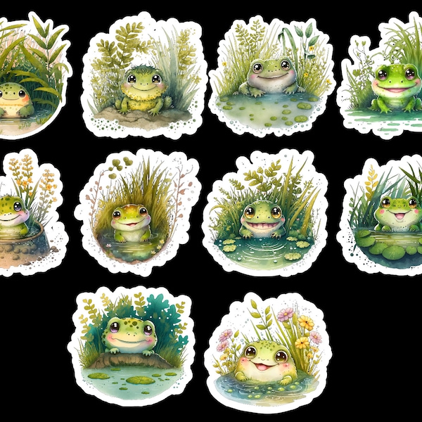 Lily Pad Sticker - Etsy