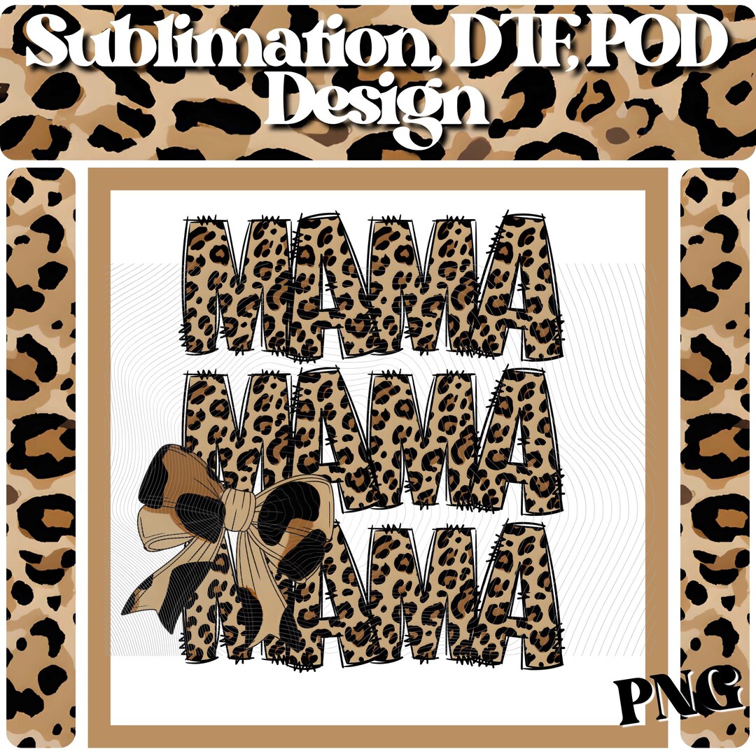 MAMA Doodle Letters Png With Doodle Outline, Mom Clipart Alphabet Font ...