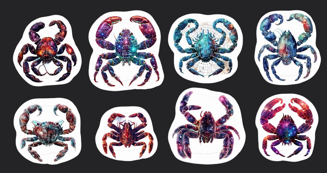 Scorpio Stickers, Set 24 Stickers, Journal Sticker, Die Cut Stickers ...