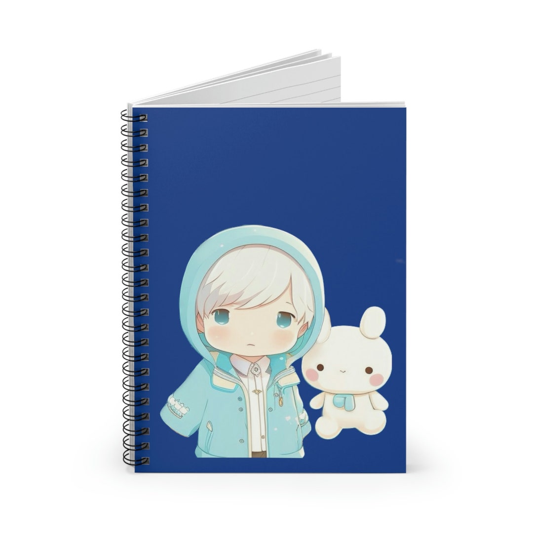 Cinnamoroll Anime Boy Kawaii Notebook Spiral Notebook - Etsy