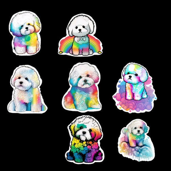 Bichon Frise Dogs - Etsy