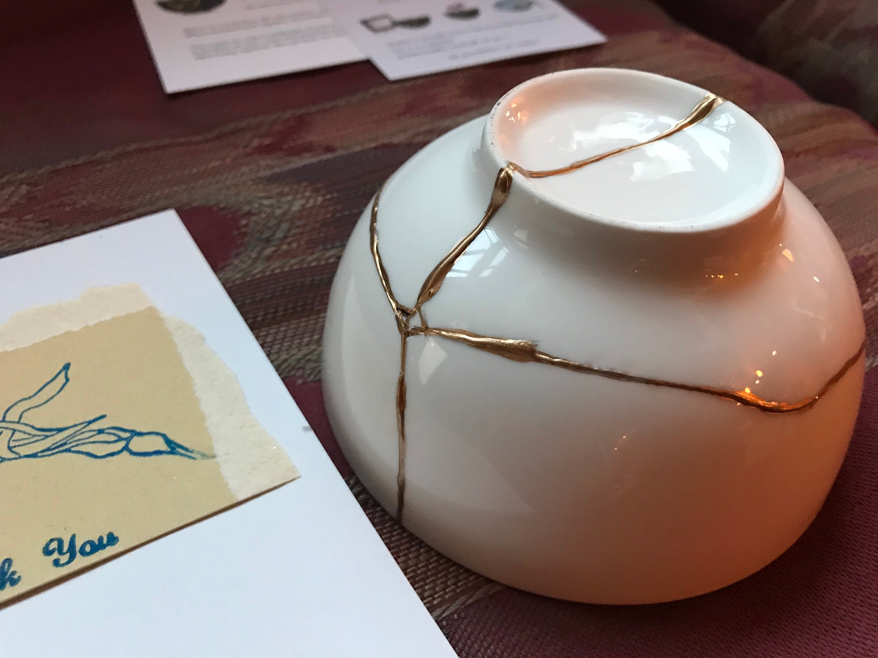 Kintsugi Thank You Gift Set - Etsy