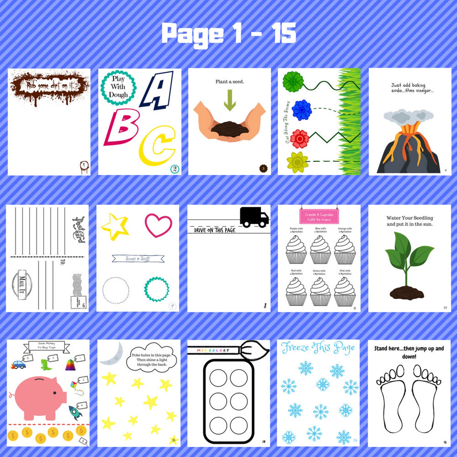 The Original Wacky Workbook Volume 1, Preschool wreck This Journal ...