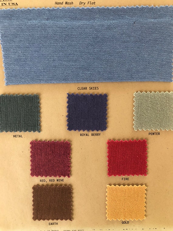 Organic Cotton/merino Wool Fabric | Etsy