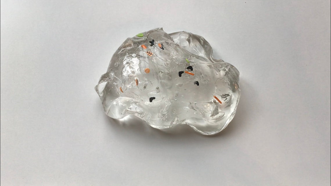 Spooky Goo Homemade Clear Slime | Etsy