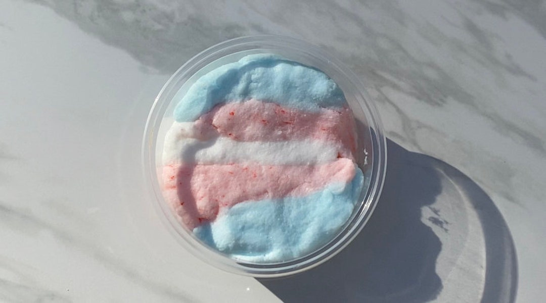 Trans Pride Pride Month Slime Homemade Scented Cloud Slime - Etsy