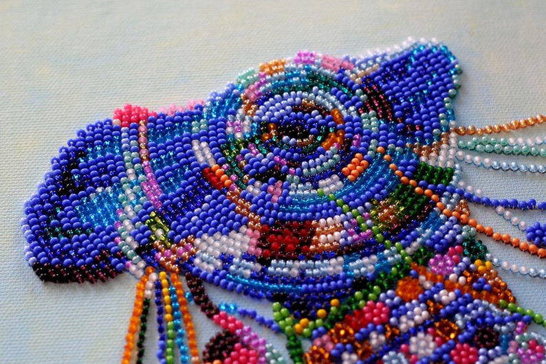 Camel DIY Bead Embroidery Kit, DIY Gift Idea, Needlepoint Kits, Animal ...