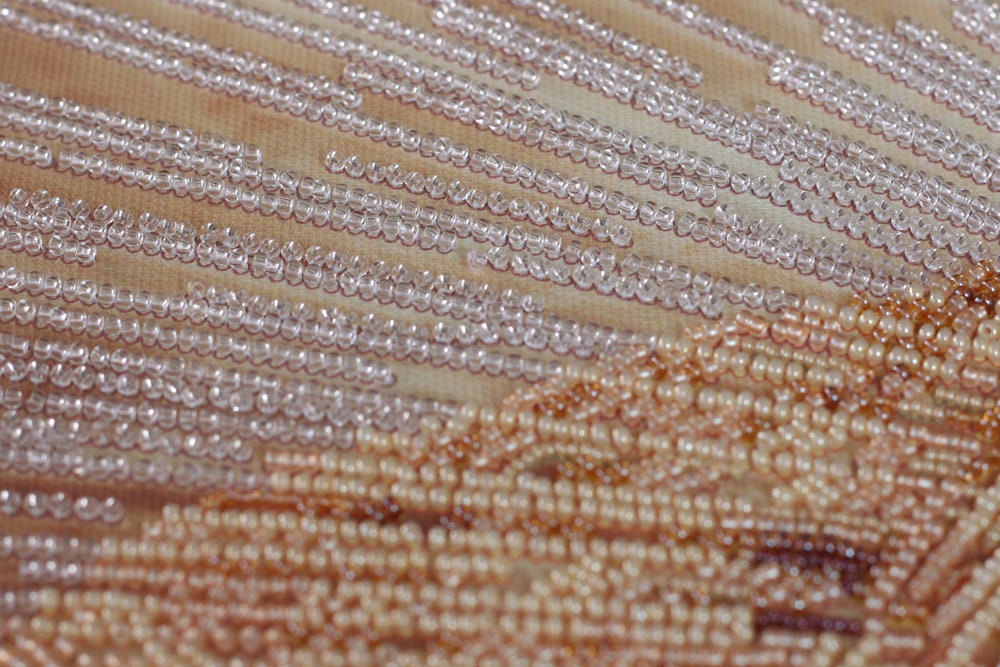 Tiger DIY Bead Embroidery Kit, Needlepoint Kits Home Wall Decor ...