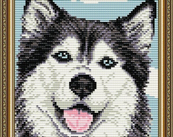 Husky Diamond Painting - Etsy
