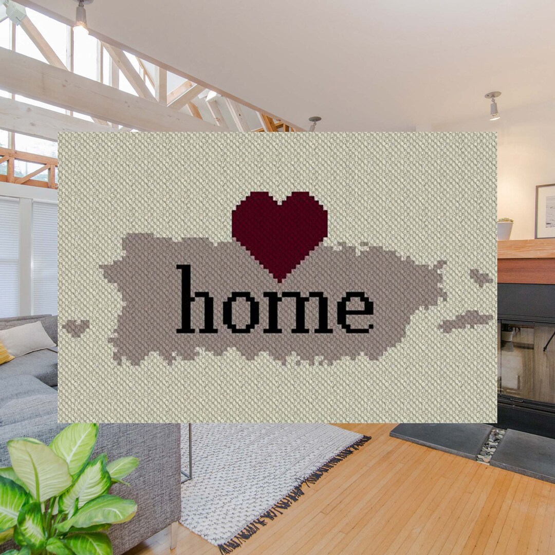 Puerto Rico Home C2C Afghan Crochet Pattern | Corner to Corner Crochet ...