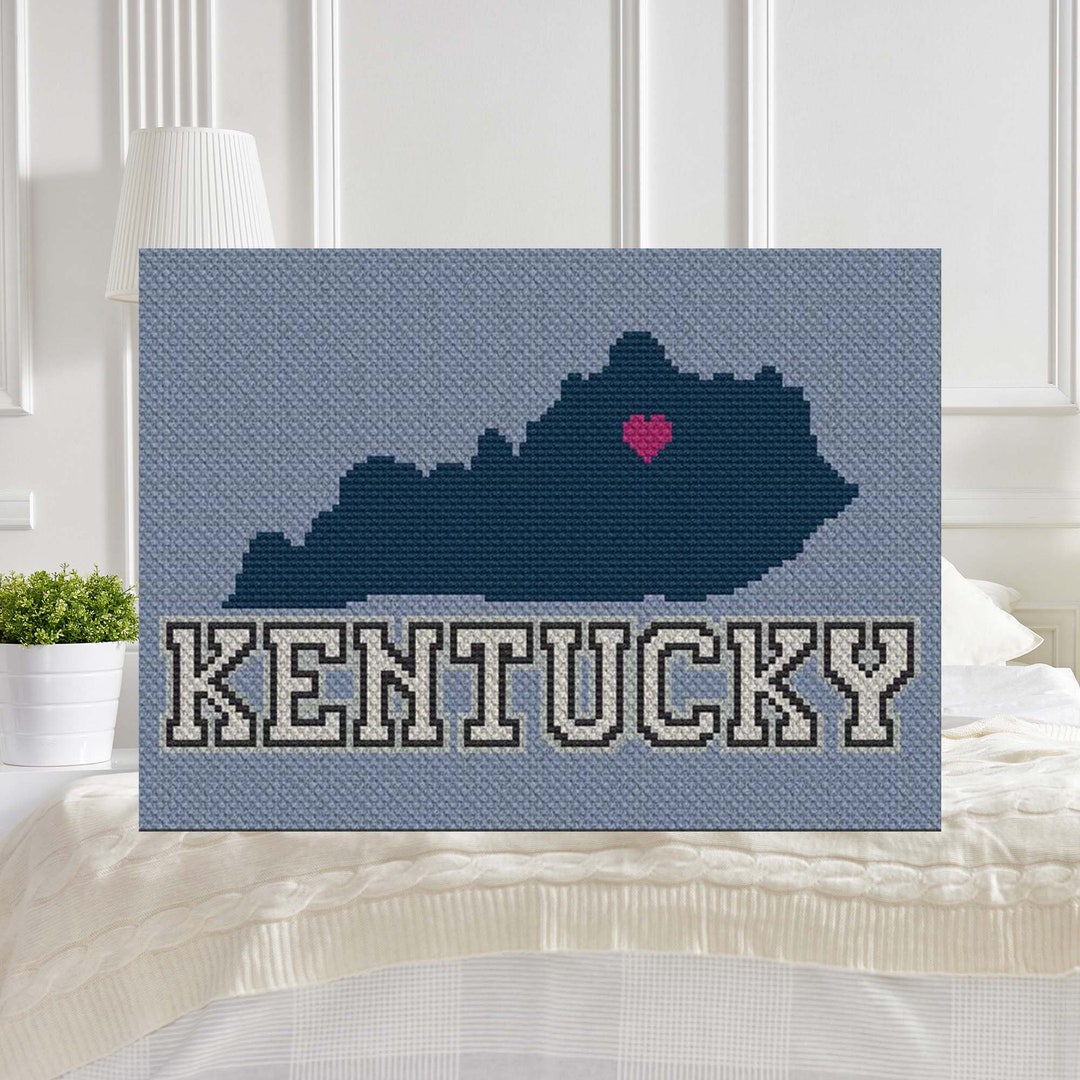 Play on Kentucky C2C & Graphghan Afghan Crochet Pattern PDF Pattern ...