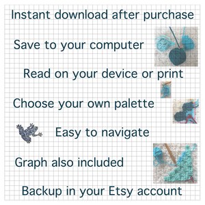 Luna Moth Afghan C2C Crochet Pattern & Graphghan Crochet Pattern Corner ...